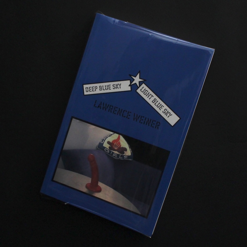 Deep Blue Sky / Light Blue Sky - Lawrence Weiner